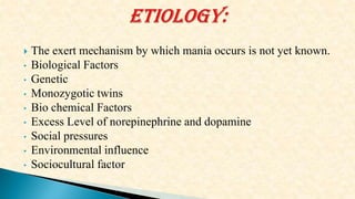Mood disorder Slideshare | PPTX