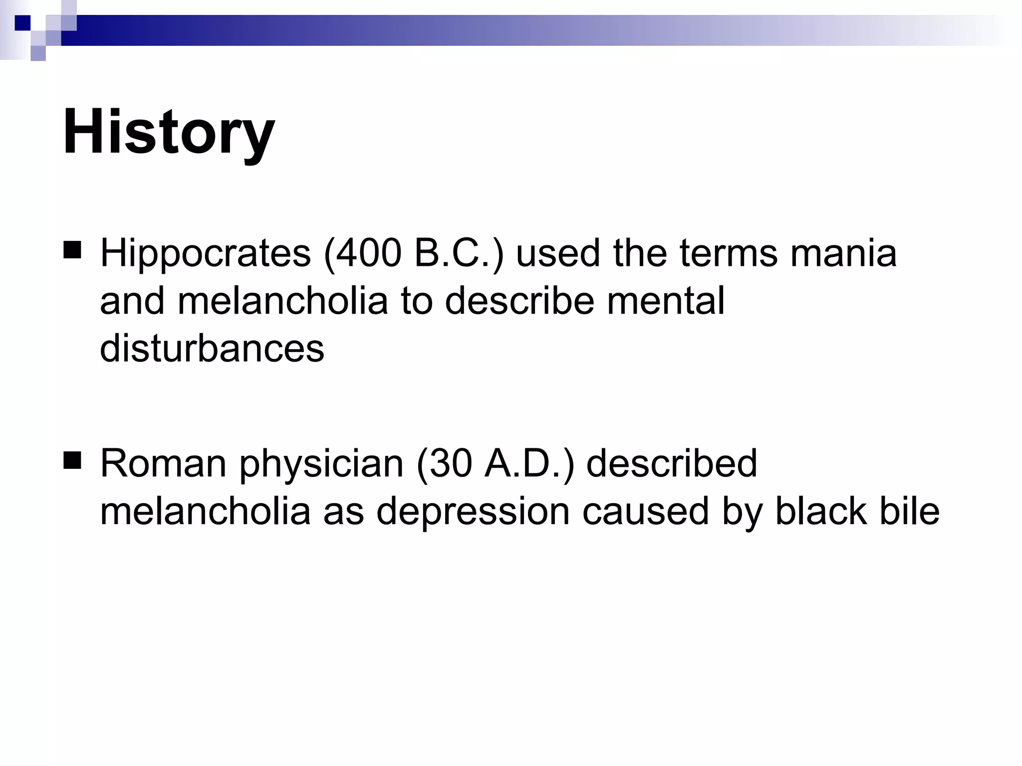 Mood disorders | PPT