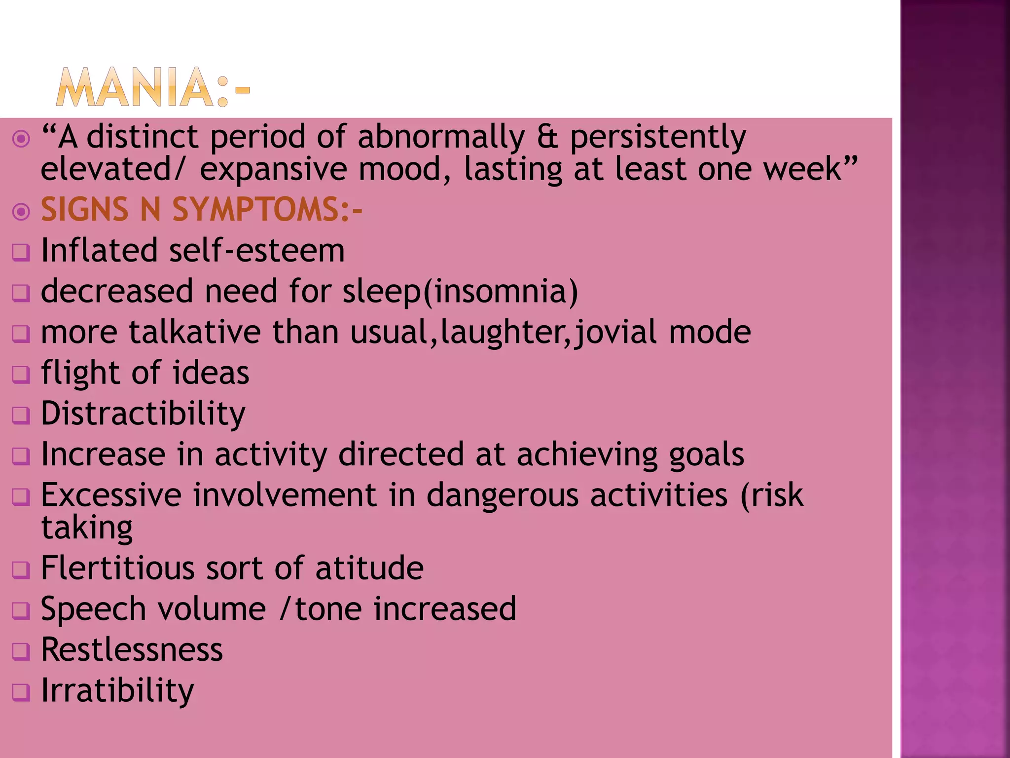 Mood disorders | PPT