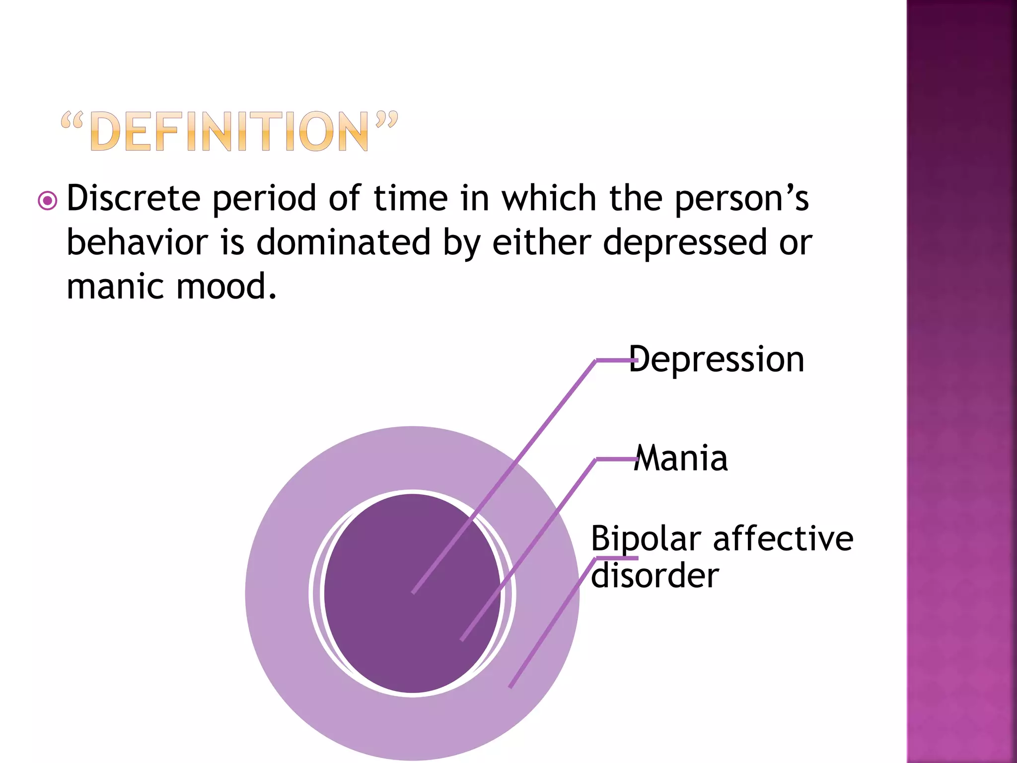 Mood disorders | PPTX