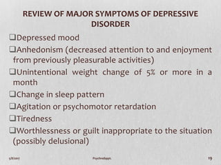 Mood disorders | PDF