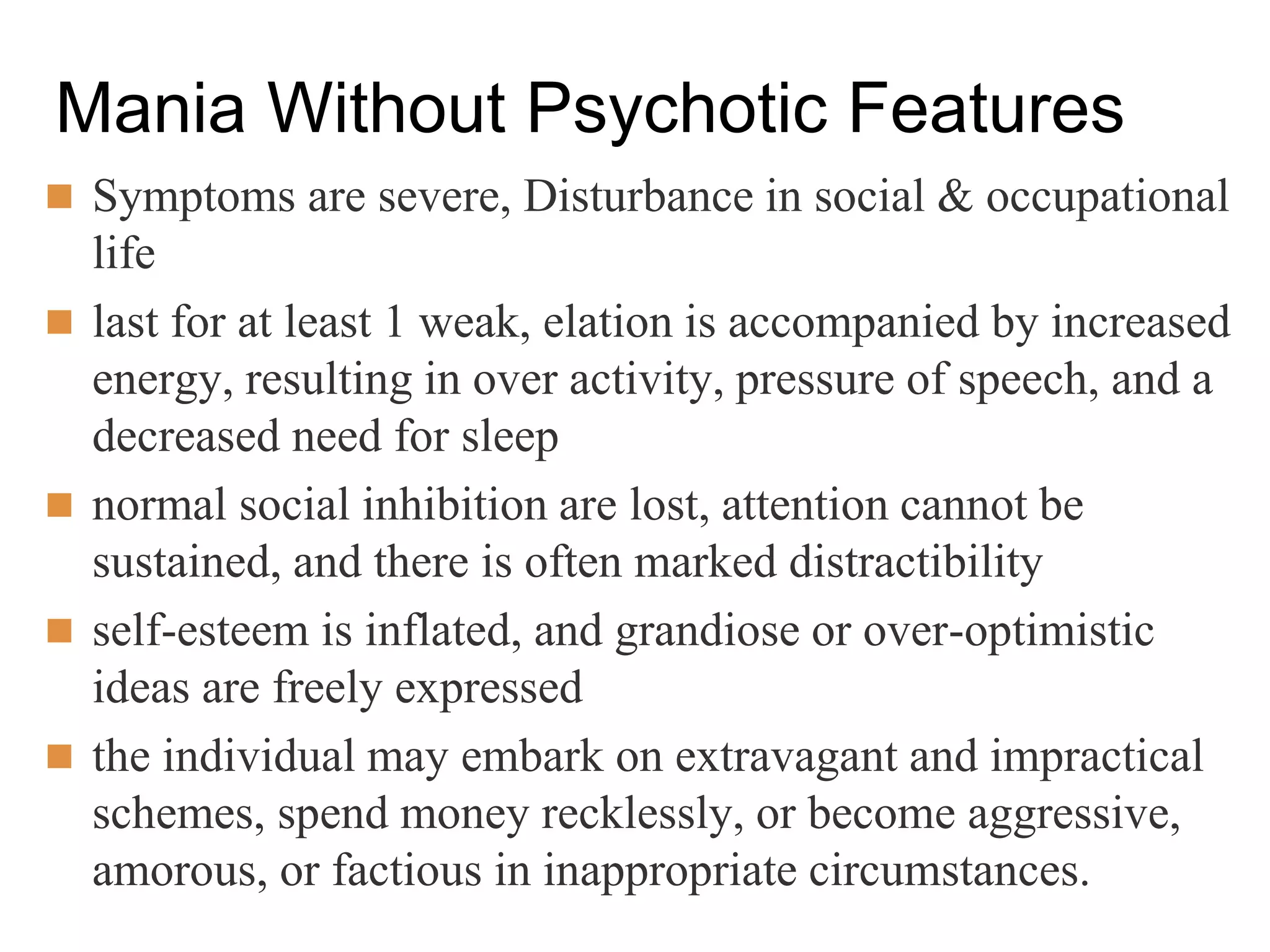 Mood Disorders- Psychiatric nursing | PPT