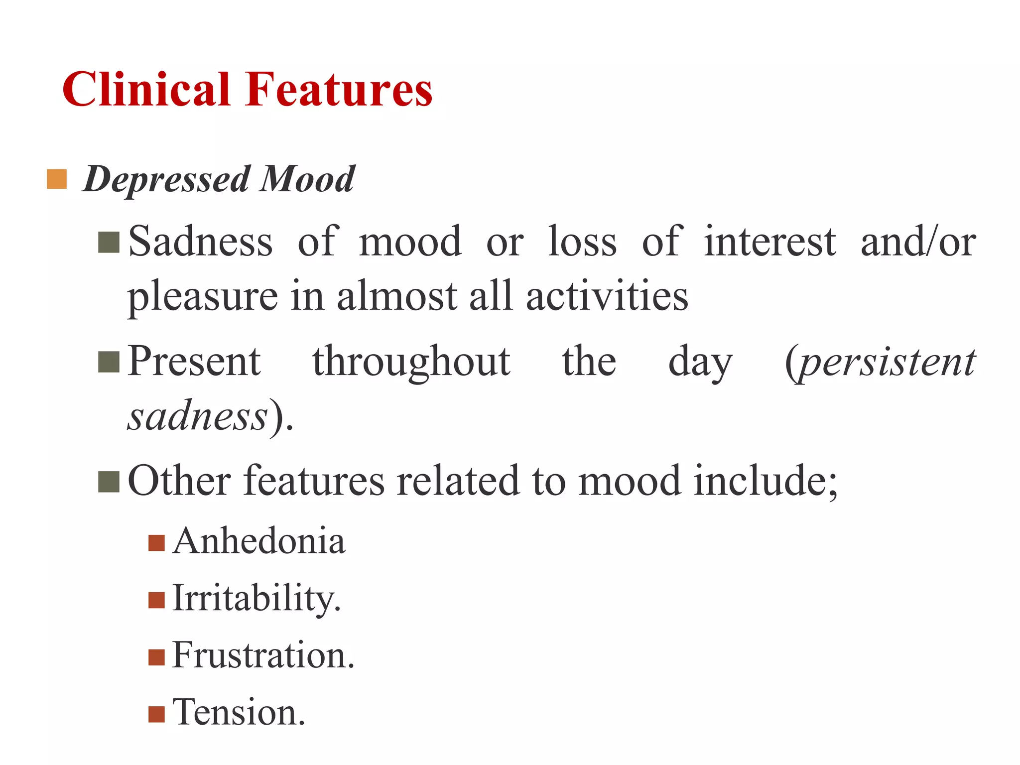 Mood Disorders- Psychiatric nursing | PPT