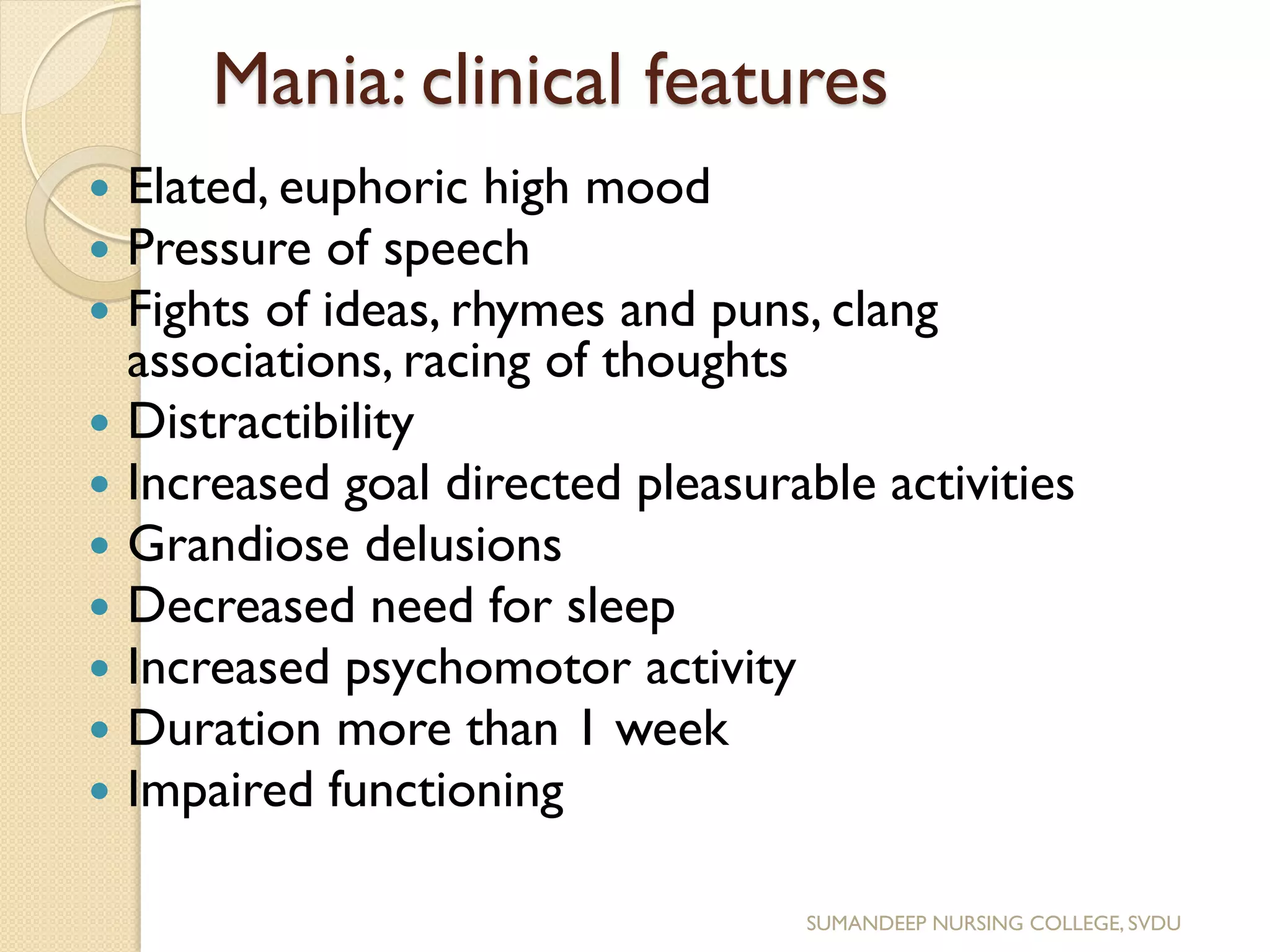 Mood disorders | PDF