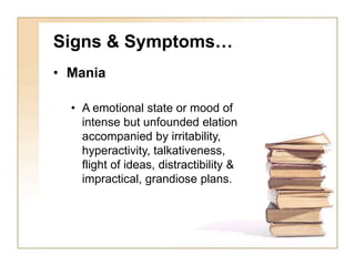 Presentation on Mood Disorders - Psychology | PPT