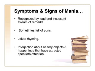 Presentation on Mood Disorders - Psychology | PPT