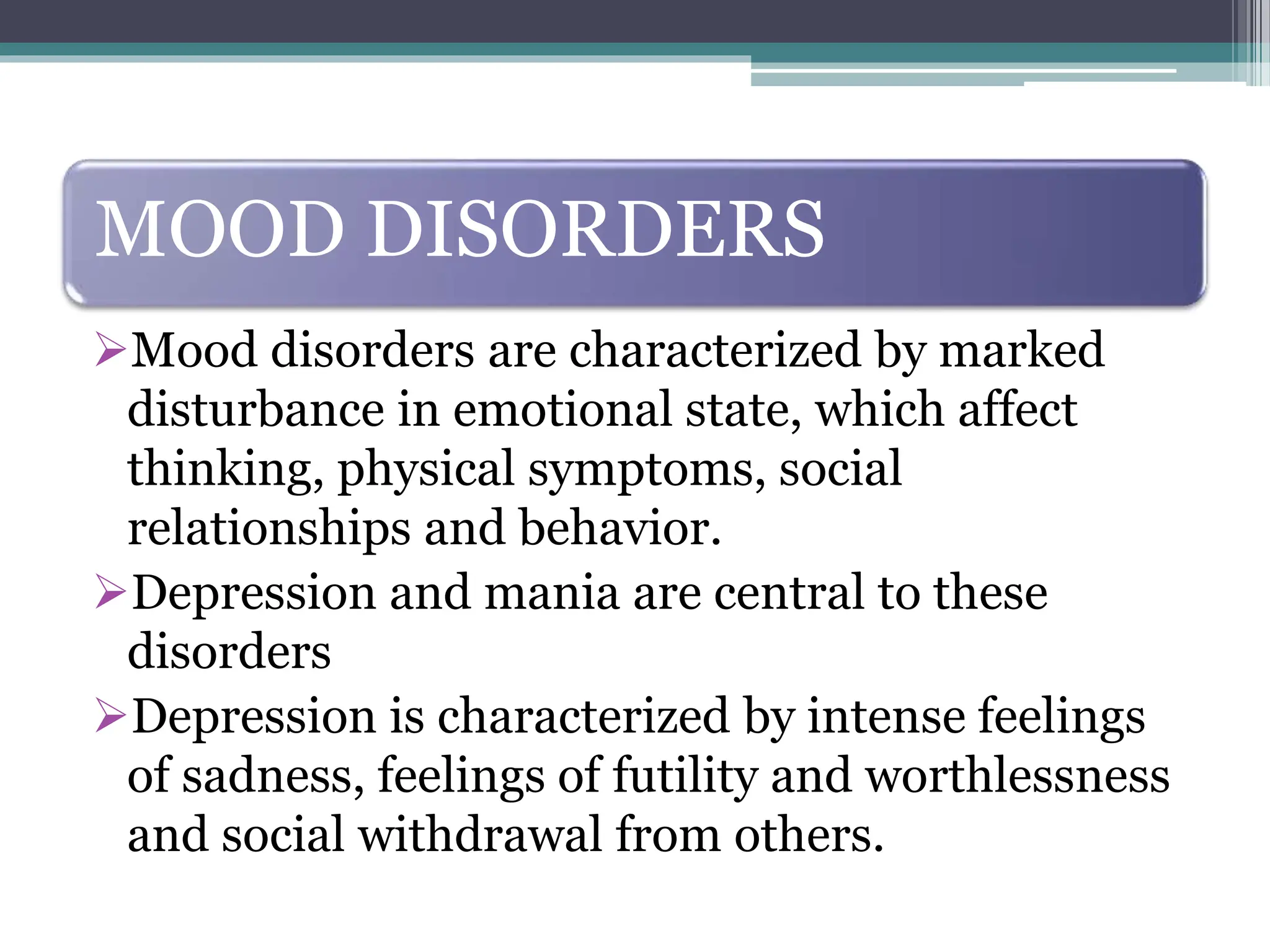 clinical mental health MOOD DISORDERS.pptx