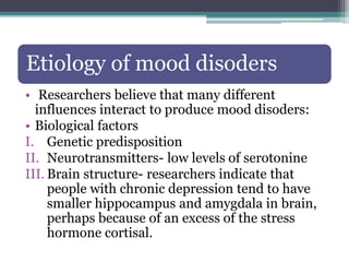 clinical mental health MOOD DISORDERS.pptx