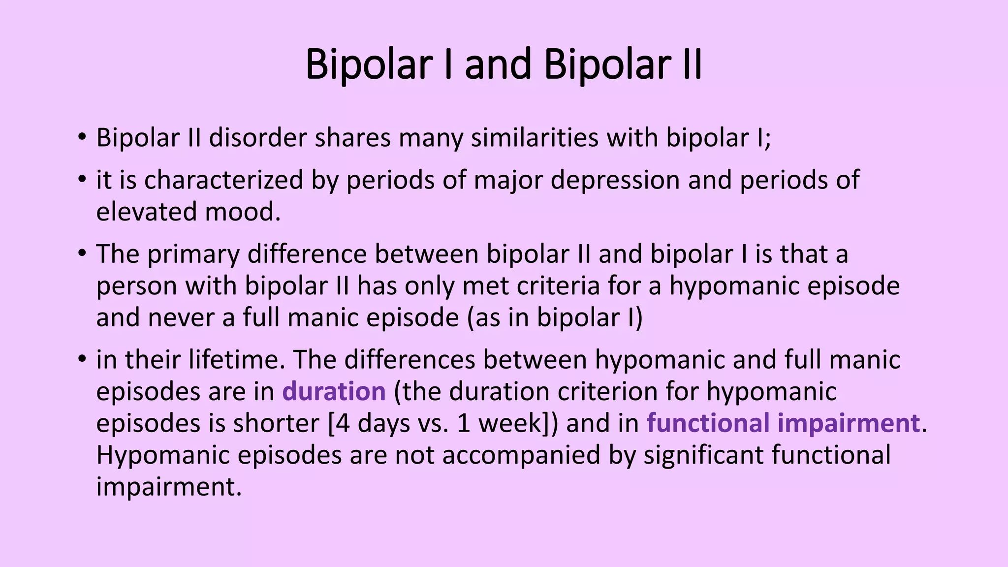 Mood disorders DSM 5 and ICD 11 | PPTX