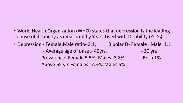 Mood disorders DSM 5 and ICD 11 | PPTX | Mental Health | Diseases and ...