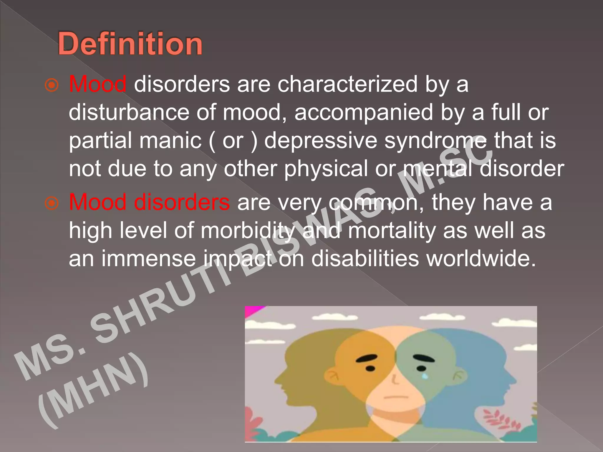 MOOD DISORDERS | PPT