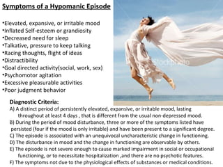 Mood Disorders Presentation | PPT