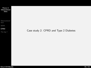 PMED Transition Workshop - Intro and Overview on Theme 2: Sequential ...