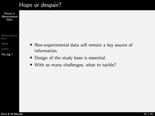 PMED Transition Workshop - Intro and Overview on Theme 2: Sequential ...