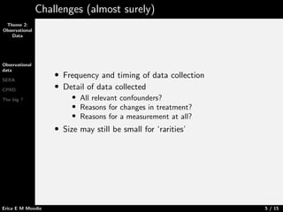 PMED Transition Workshop - Intro and Overview on Theme 2: Sequential ...