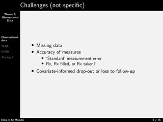 PMED Transition Workshop - Intro and Overview on Theme 2: Sequential ...