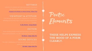 Mood in Poetry | PPTX