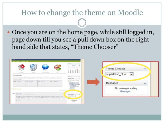 The Basics of Moodle | PPTX | Email | Internet