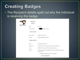 Moodle Badges | PPT