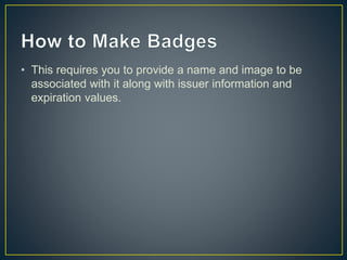 Moodle Badges | PPT