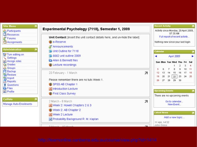 Moodle: Coloured Boxes | PPT