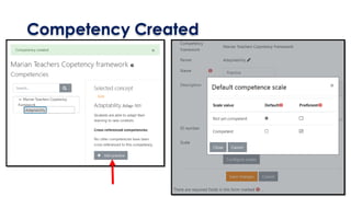 Moodle competency framework | PPT
