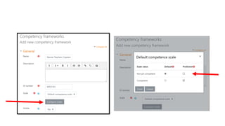 Moodle competency framework | PPT