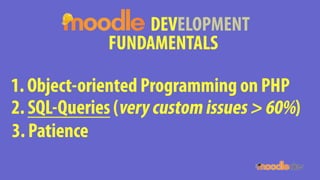Игорь Сазонов «Moodle DB structure & Moodle Data API features and cases ...