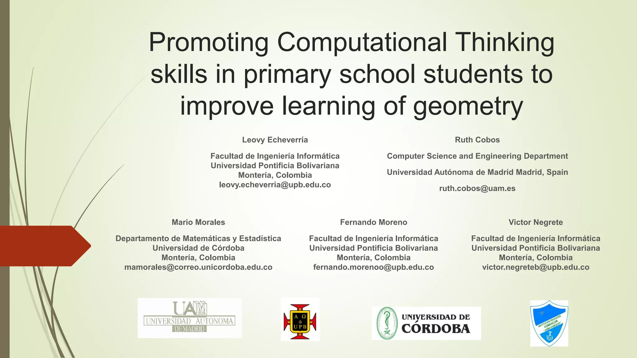 11_04_2019 EDUCON Award: "Promoting computational thinking skills in Primary School students to ...