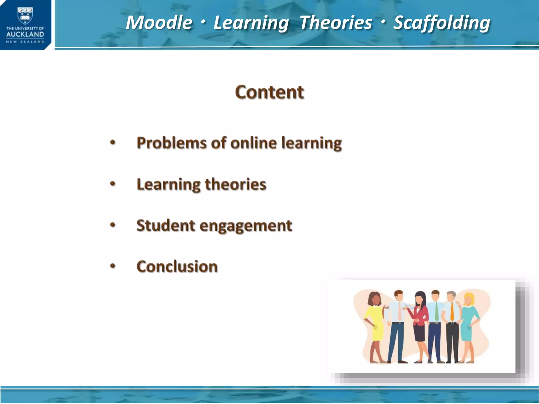 Moodle - Learning Theories - Scaffolding | PPTX