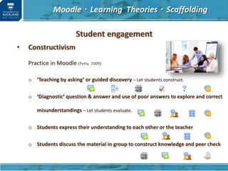 Moodle - Learning Theories - Scaffolding | PPTX