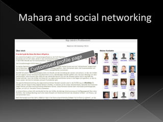 Moodle and Mahara combined | PPTX