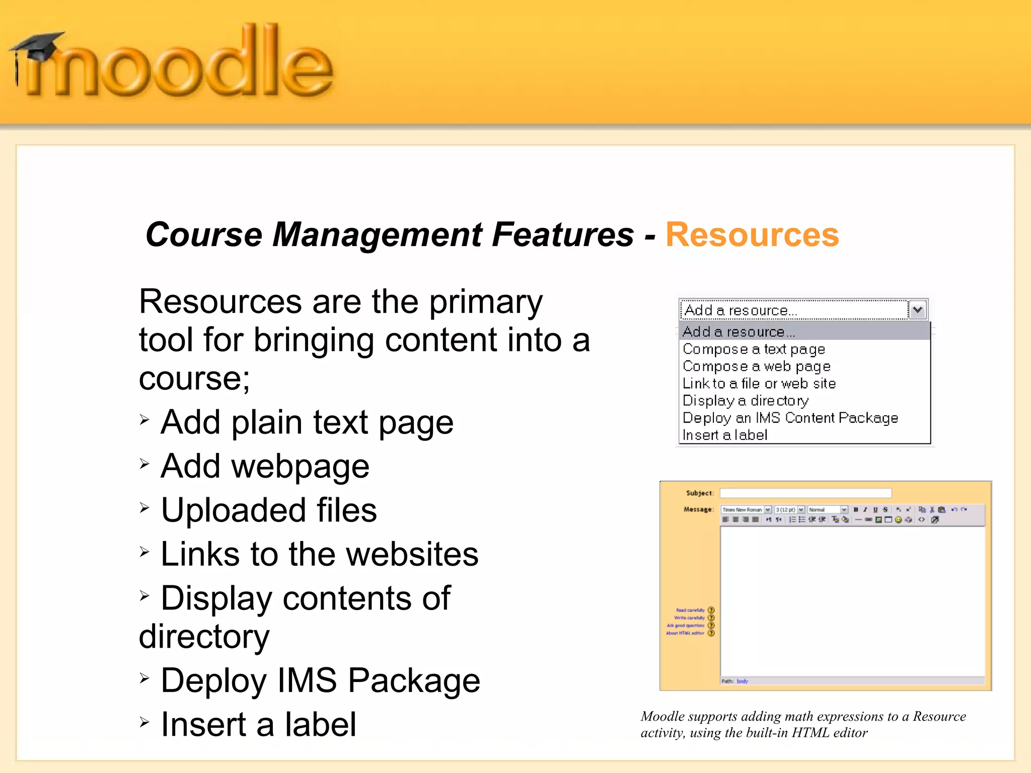 Moodle Presentation | PPT