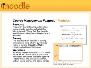Moodle Presentation | PPT