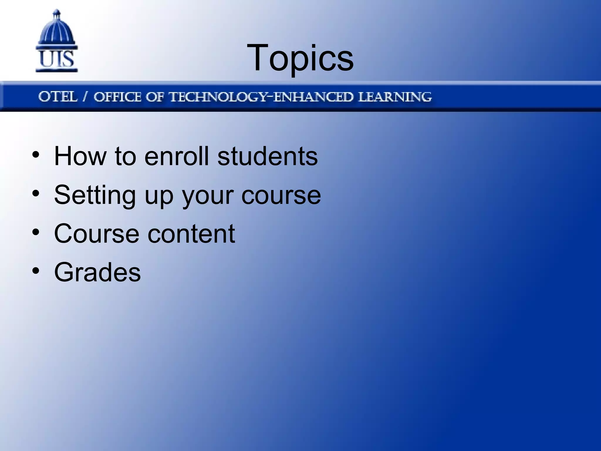 Moodle Training | PPT