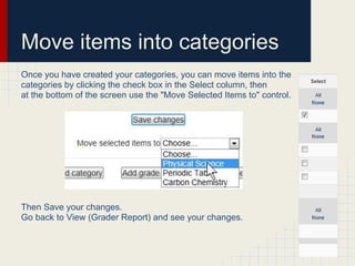 Moodle 2.4 introducing grading and the gradebook | PPT