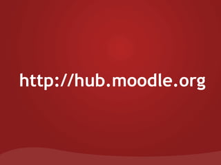 Moodle 2.0.1 MoodleHub | PPT | Free Download