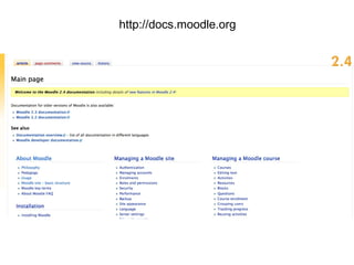 Moodle Series #2 - Learn Local - Administering your Moodle Course | PPT | Operating Systems ...
