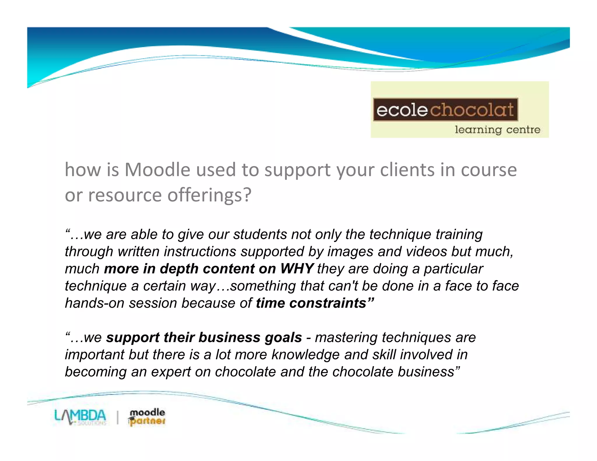 Moodle as a virtual learning environment bccca | PDF