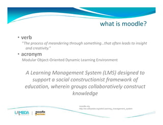 Moodle as a virtual learning environment bccca | PDF | Computer Software and Applications ...