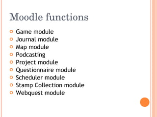 Moodle Community Overview | PPT