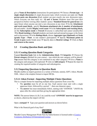 Moodle course management workflow | PDF