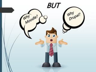 Moodle Drupal Integration | PPTX | Web Development | Internet