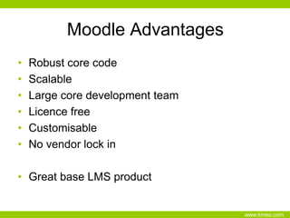 Moodle as an Enterprise LMS | PPTX