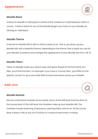 Moodle Terminology Made Simple for You - eAbyas Info Solutions | PDF ...