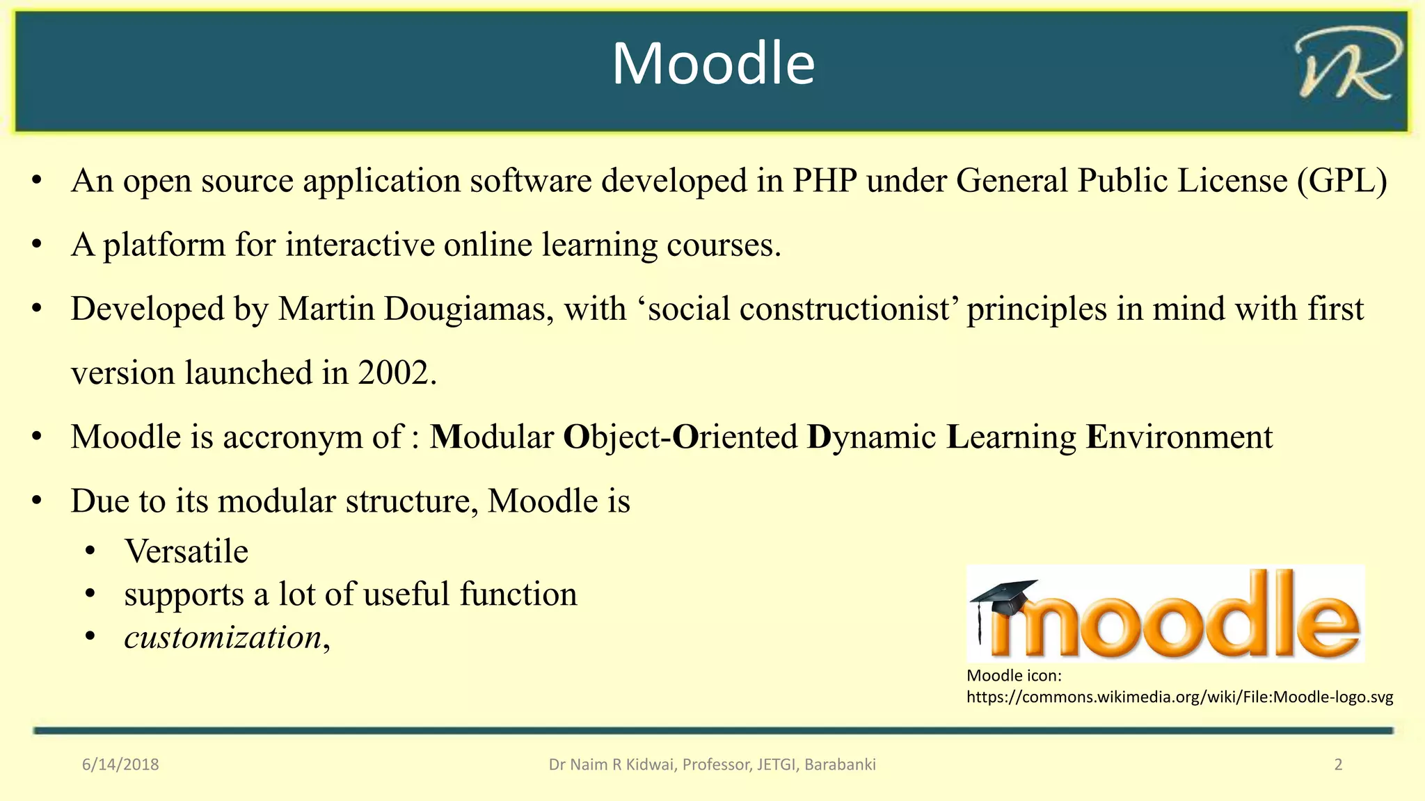 Moodle introduction | PDF