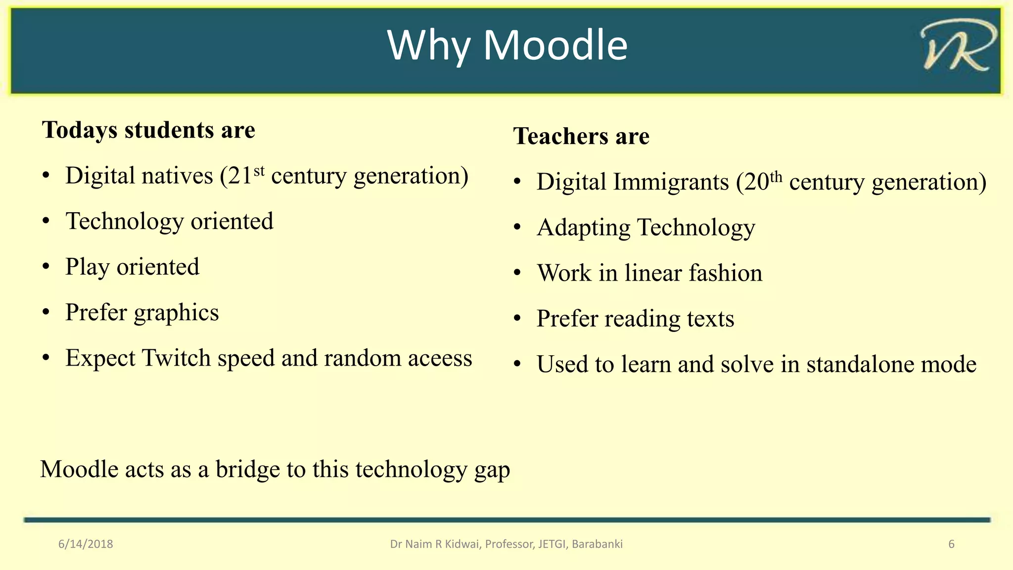 Moodle introduction | PDF