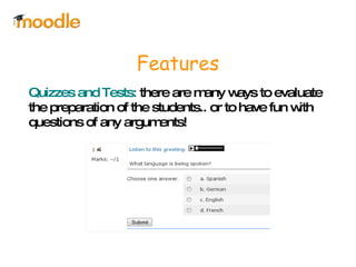 Moodle Intro Power Point | PPT | Shareware and Freeware | Computer Software and Applications