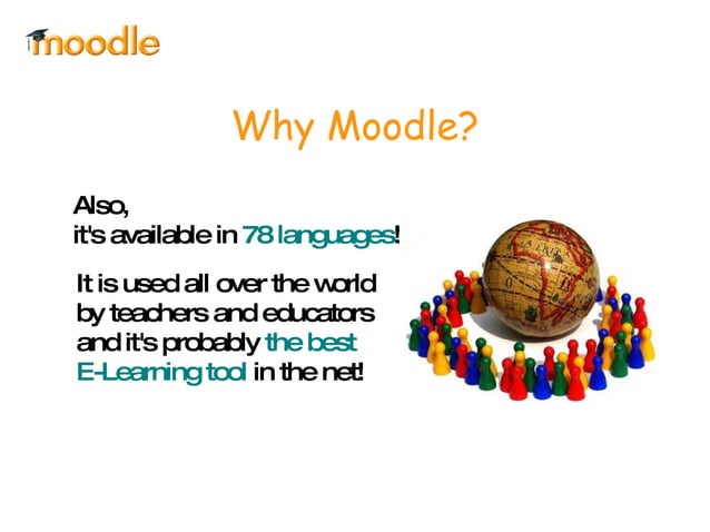 Moodle Intro Power Point | PPT | Shareware and Freeware | Computer ...