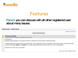 Moodle Intro Power Point | PPT | Shareware and Freeware | Computer ...